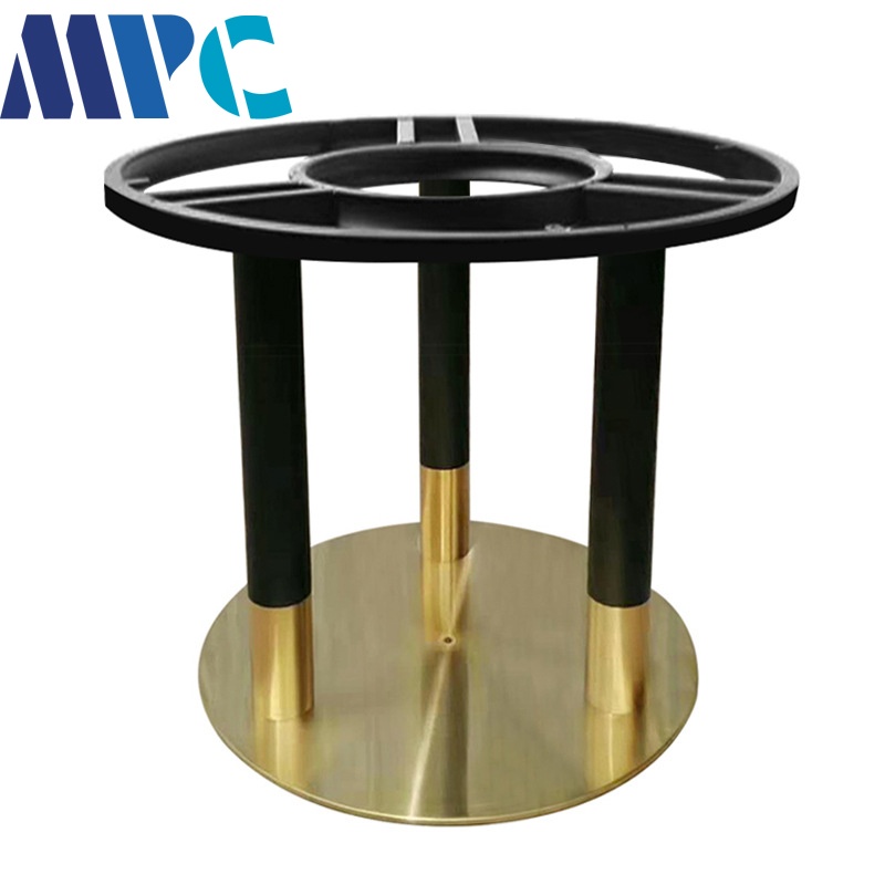 Western Restaurant Extra Large Table Legs Stainless Steel Dining Table ...