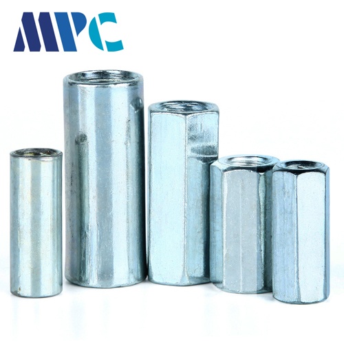 Galvanized Extended Hexagon Nut Connecting Nut Screw Screw Rod Extended ...