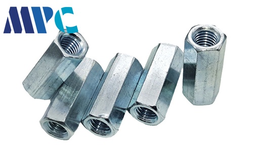 Galvanized Extended Hexagon Nut Connecting Nut Screw Screw Rod Extended ...