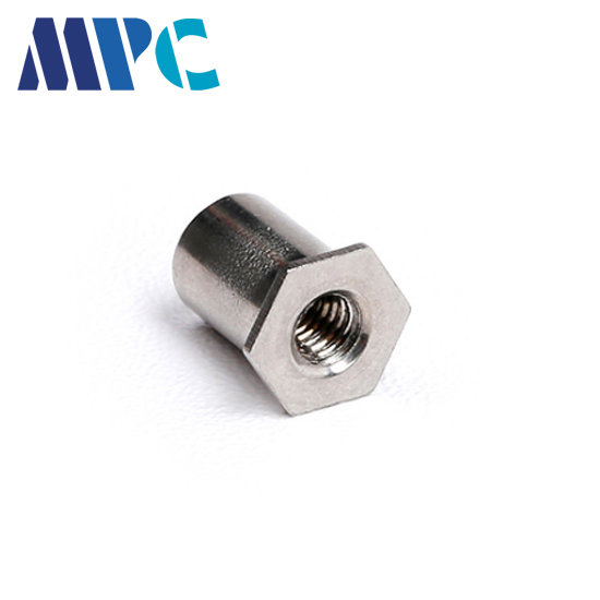 Stainless steel pressure fastener riveting nut posts