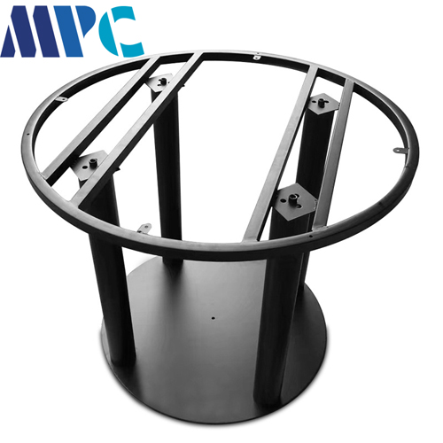 Western Restaurant Extra Large Table Legs Stainless Steel Dining Table ...