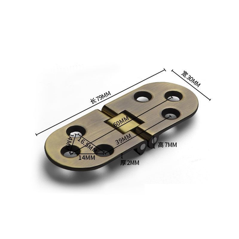 Hinge hinge 180 degree folding table accessories Round table turning ...