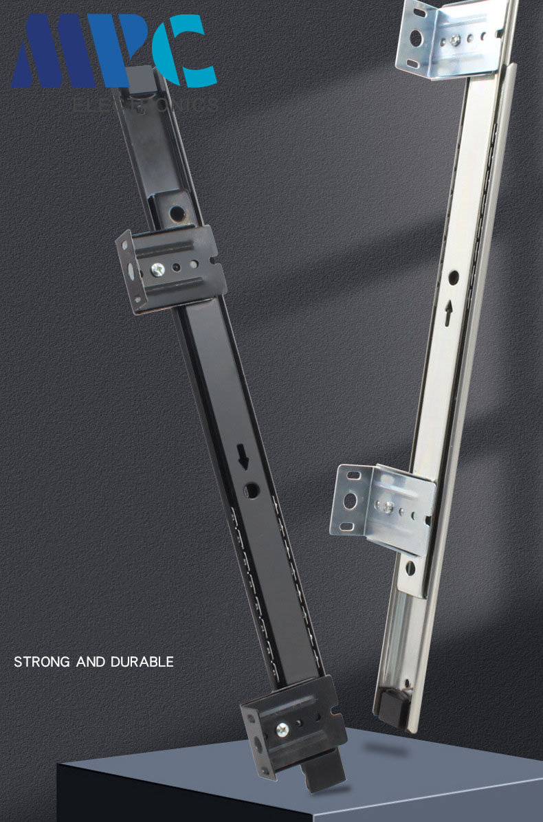 27mm wide computer keyboard support slide desk slide lifting slide ...