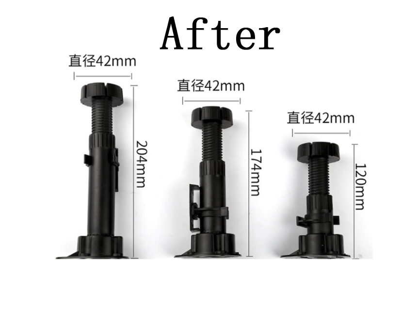 Cabinet plastic support feet furniture sofa kitchen cabinet feet ...